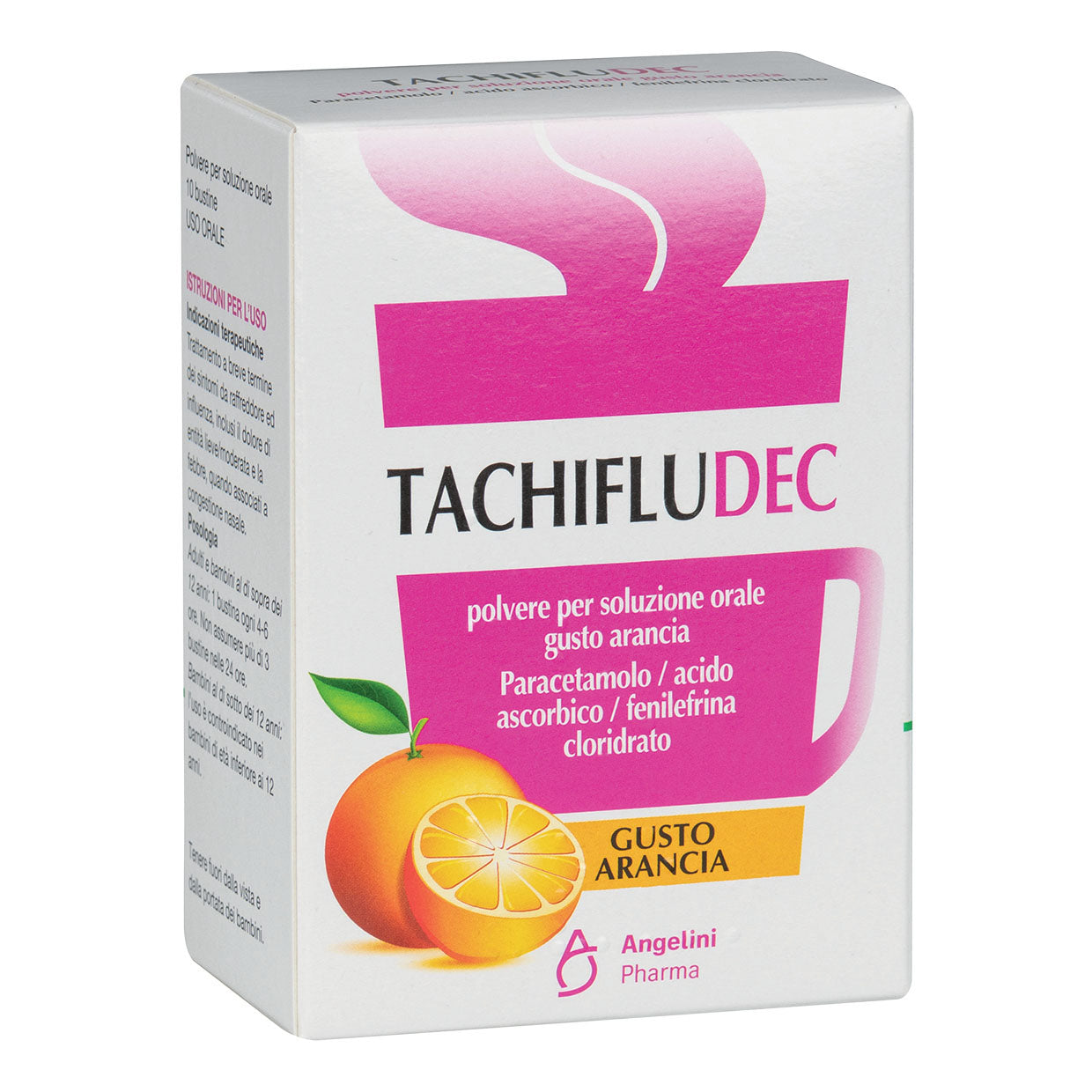 Tachifludec 10 Bustine Arancia | Paracetamolo, Vitamina C e ...