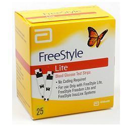 Freestyle Lite - Strisce Reattive Per La Misurazione Della Glicemia 25 ...