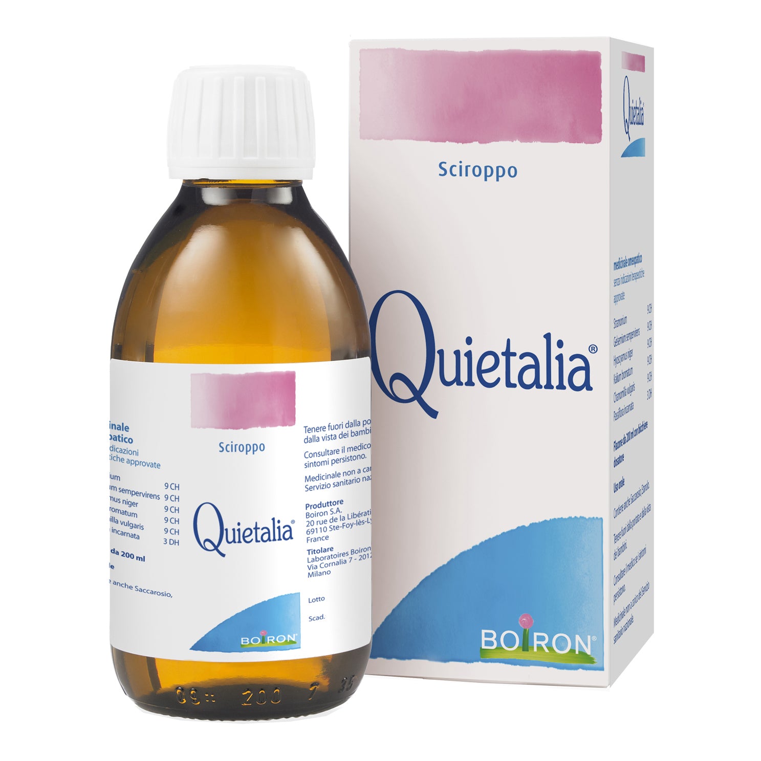 Quietalia Sciroppo 200ml - Boiron Srl – Farmacie Vigorito