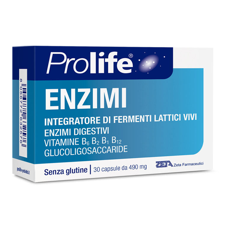 Prolife Enzimi Integratore Di Fermenti Lattici 30 Capsule – Farmacie ...