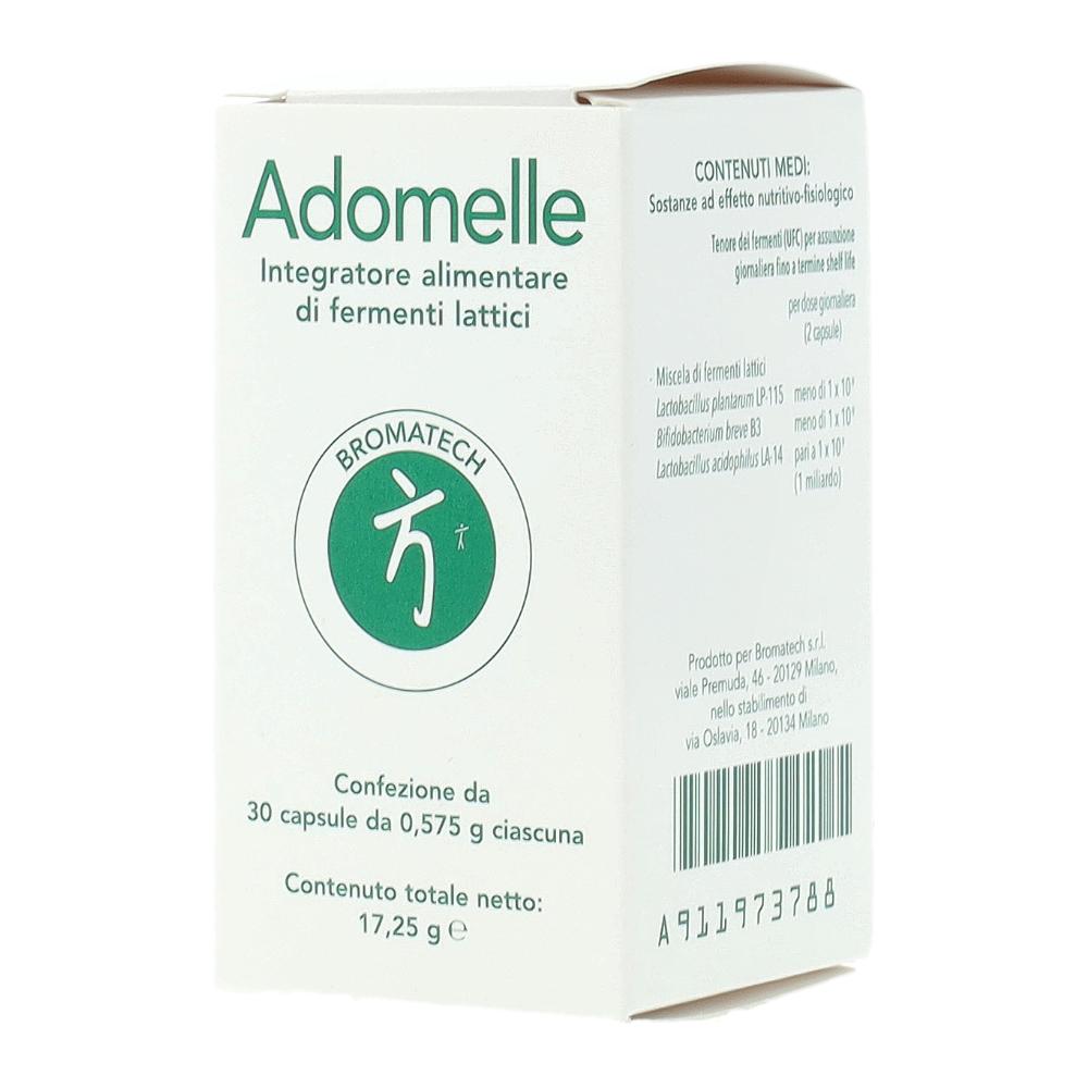 Adomelle Integratore Alimentare Con Fermenti Lattici 30 Capsule ...