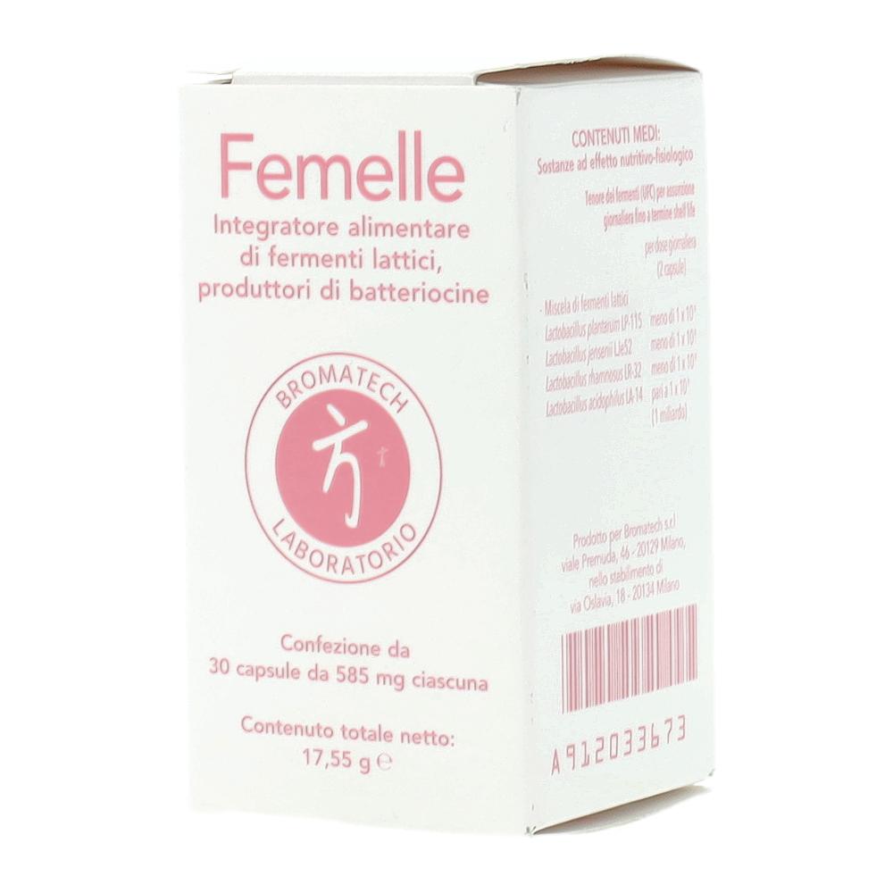 Femelle Integratore Alimentare Con Fermenti Lattici 30 Capsule ...