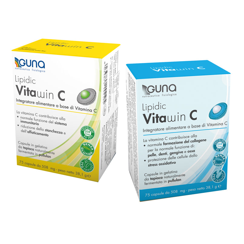 Lipidic Vitawin C 75 Capsule - Guna Spa – Farmacie Vigorito