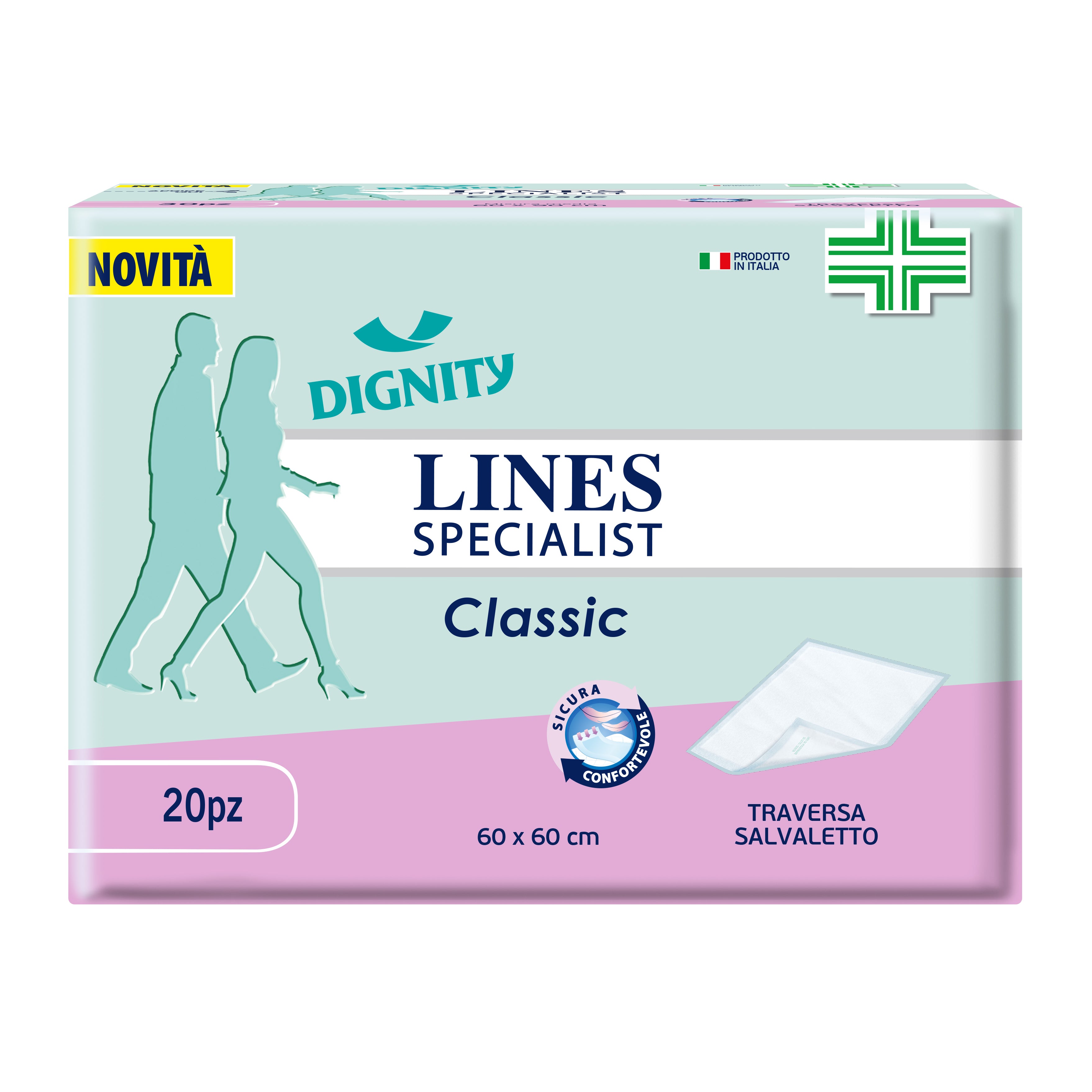 Lines Specialist Classic Traverse Salva Letto 60 X 60cm 20 Pezzi ...