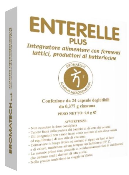 Enterelle Plus Integratore Alimentare Con Fermenti Lattici 24 Capsule ...
