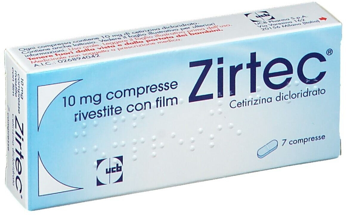 ZIRTEC 7 Compresse 10mg